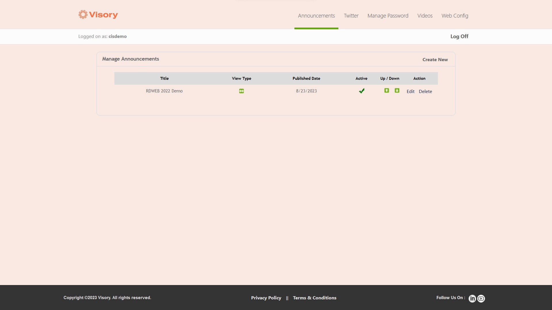 Visory – MS Remote Desktop Services 2022