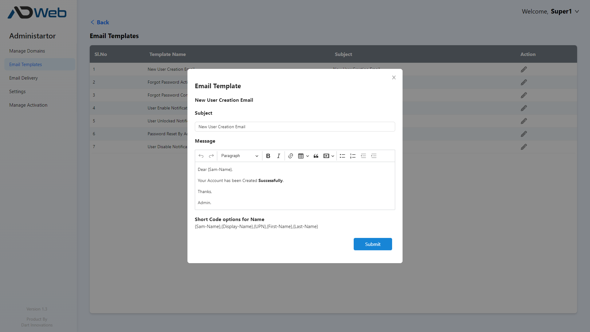 Ad Web Managing Active Directory Using Web Interface
